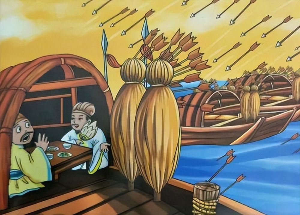 The Story of Zhuge Liang Borrowing Arrows from a Straw Boat - iNEWS