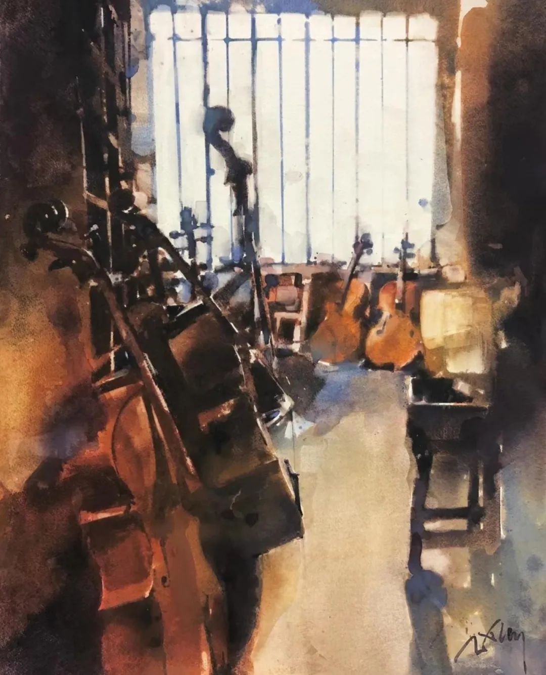 Appreciation of French watercolor painter Marc Frey's works! - iNEWS