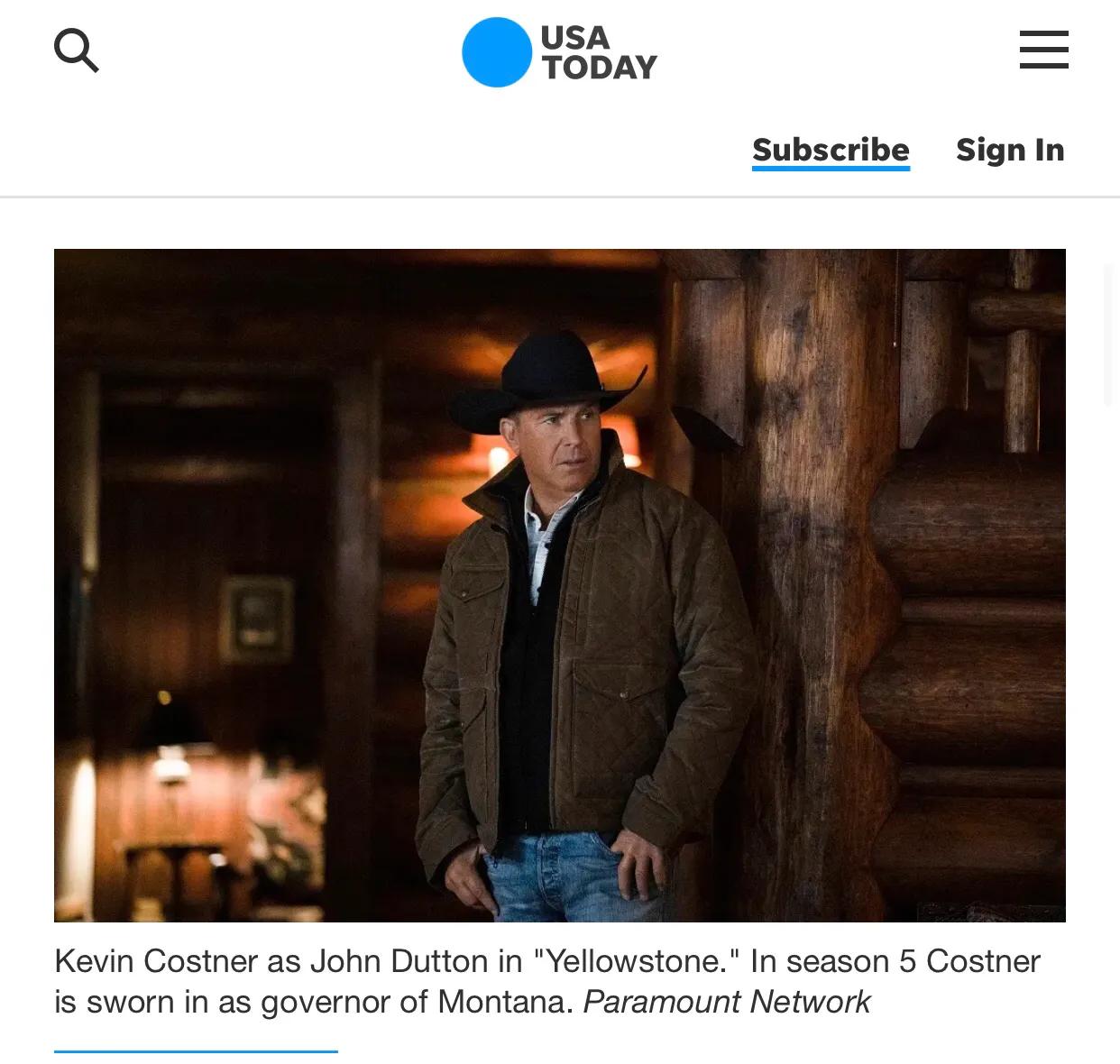 Season 5 of Yellowstone (and Kevin Costner as the Montana governor) - iNEWS