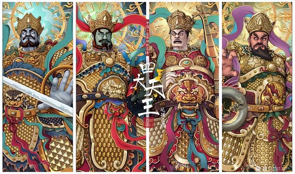 Buddhist legends: "Four heavenly kings" each had ninety-one sons, and ...