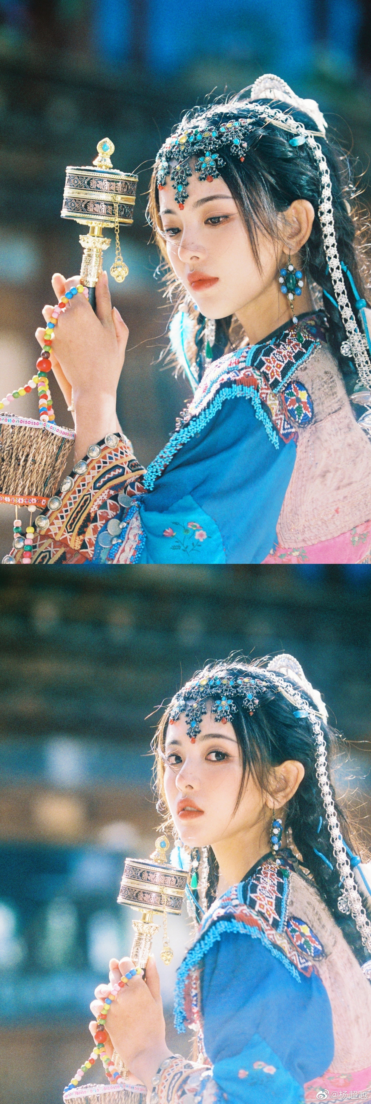 Yang Chaoyue's latest photo of exotic style, is there anyone still ...