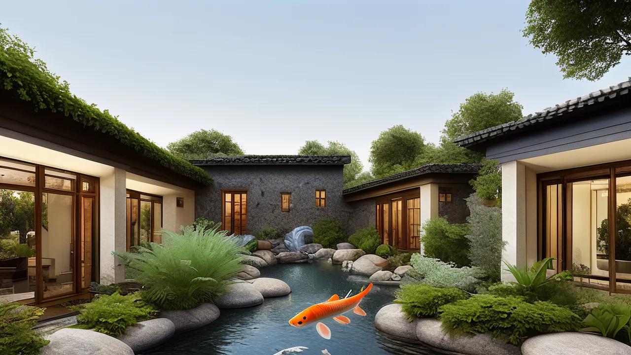 How to design and construct a koi fish pond in a garden - iNEWS