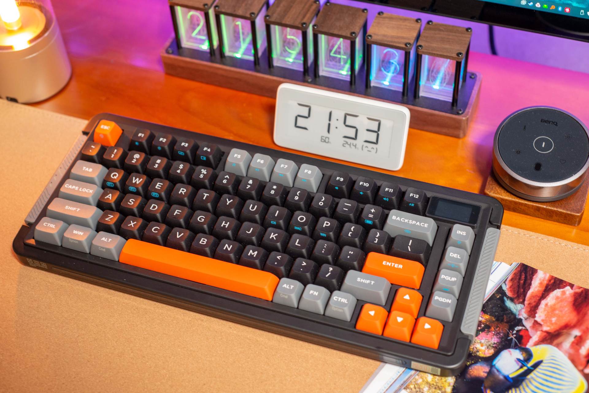 75 with LCD display, giant heart blessing - iNEWS