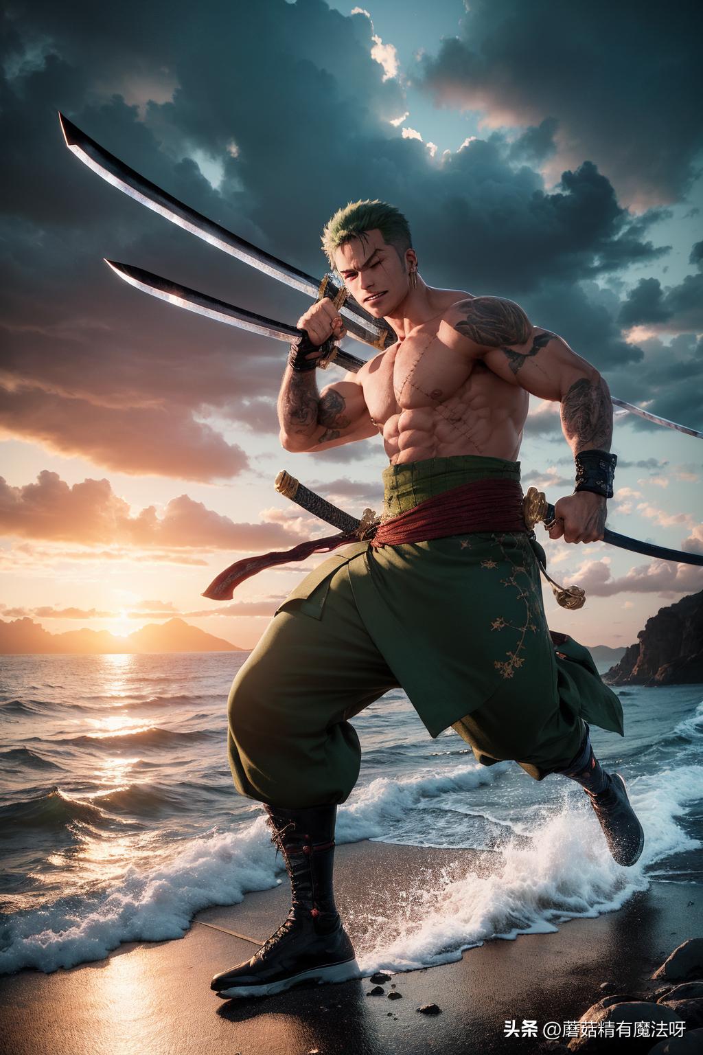 One Piece - Three Swords Ryu Zoro is also lost - iNEWS