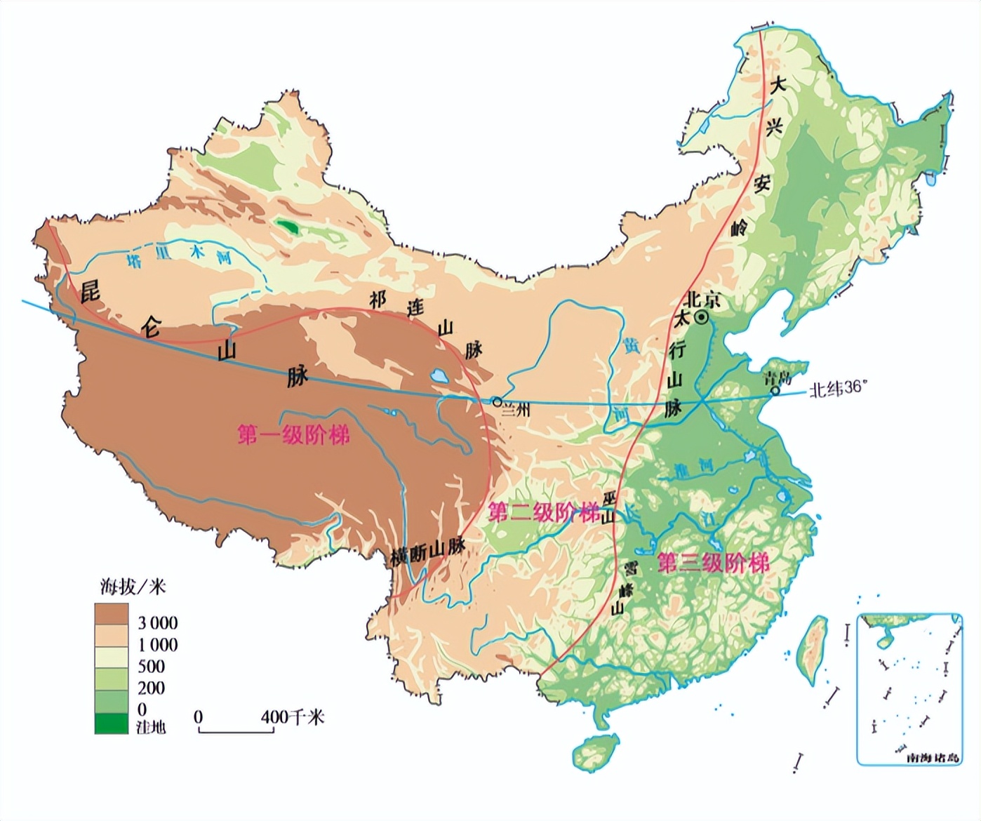 36 Chinese Geographical Boundaries - iNEWS