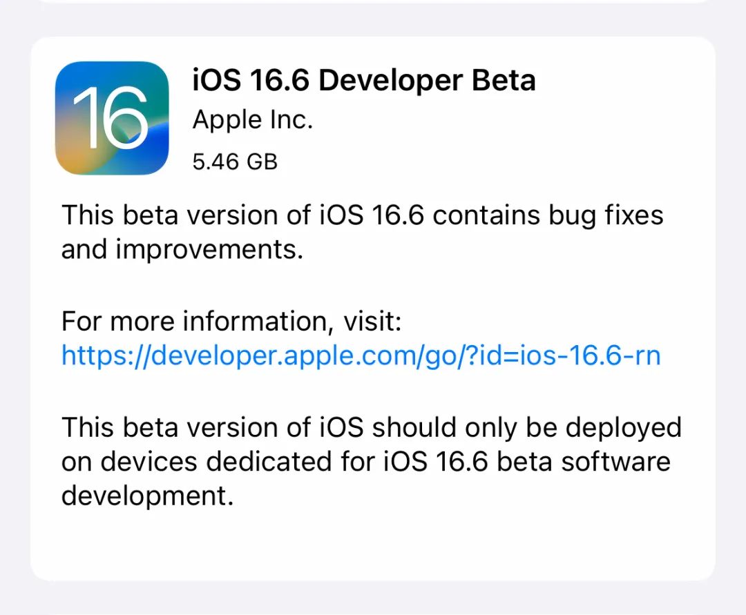 The first beta version of iOS16.6 is launched! Apple's official remake and cheap new products ...