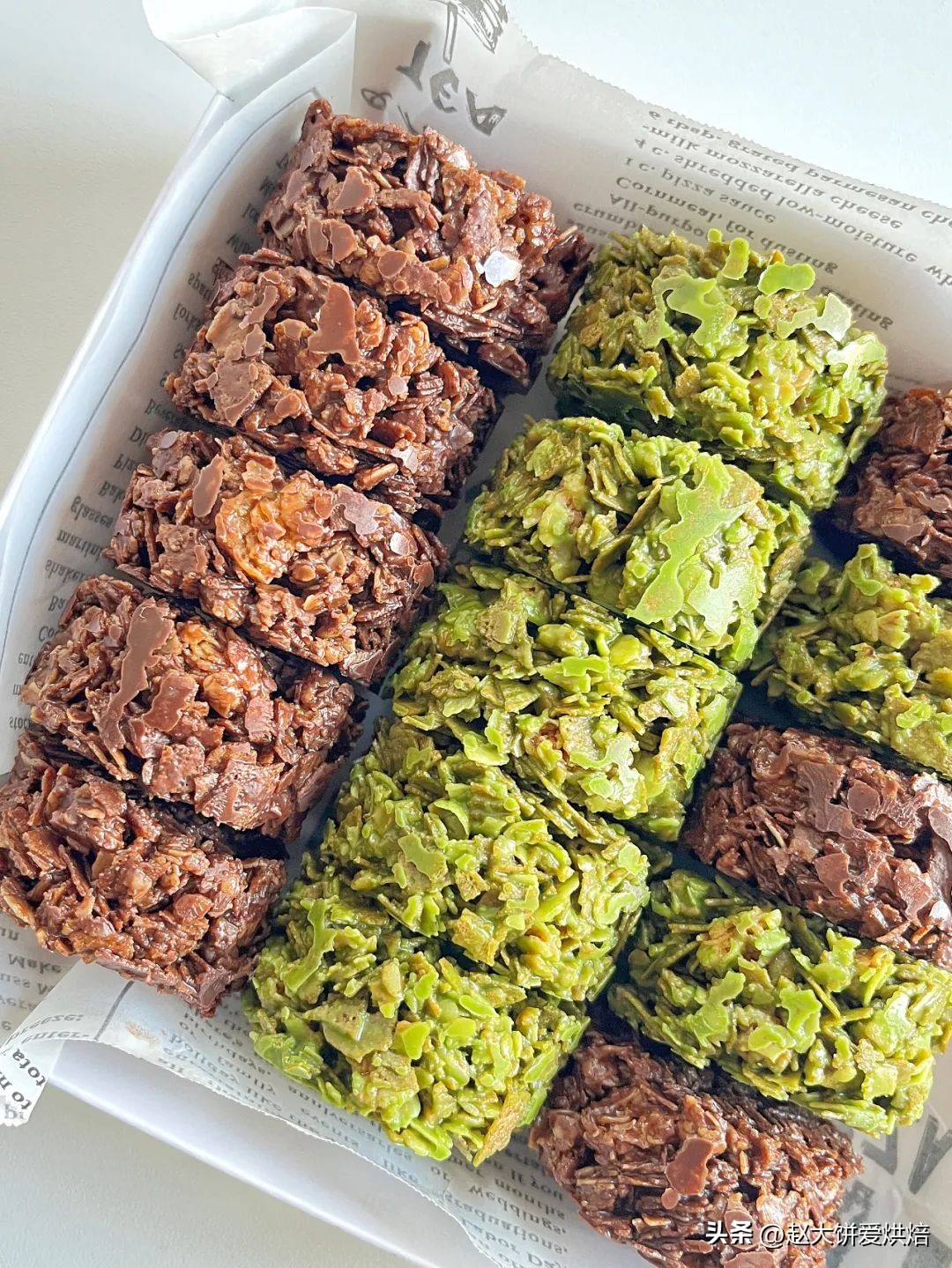 Homemade Internet Celebrity Snacks Chocolate Oatmeal Crispy, Simple and ...