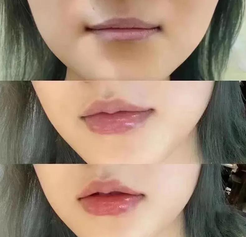 In the beauty circle, there are "glassy lips" without injections, and ...