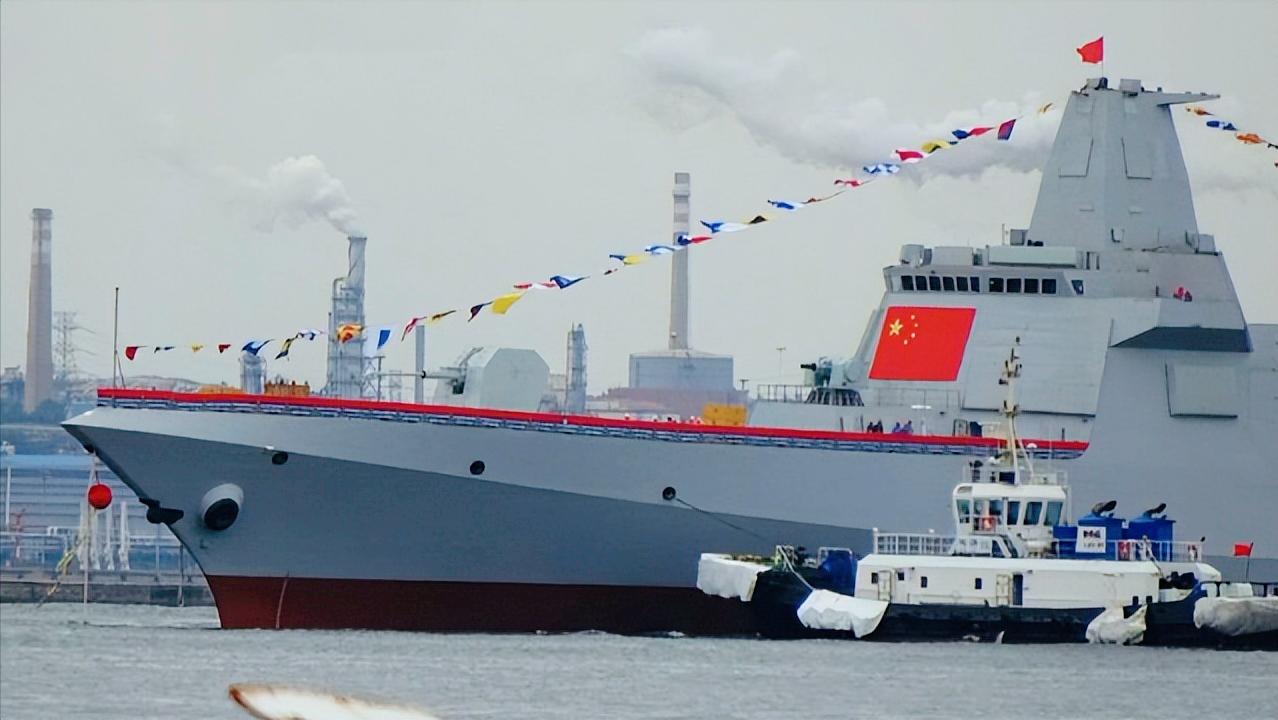 China's second batch of 055 has been on the berth, the performance has ...