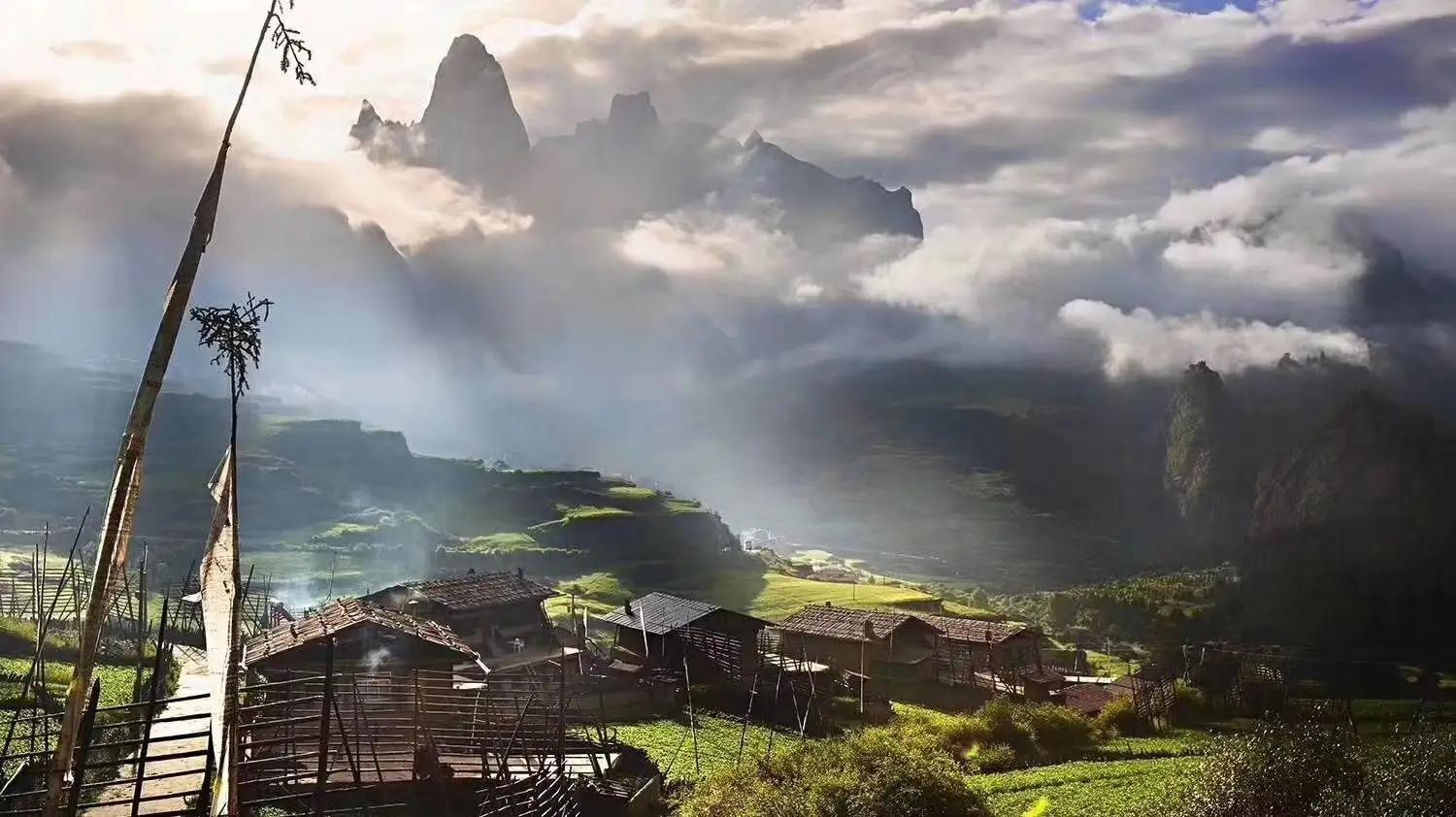 Zhagana, a fairyland hidden in the deep mountains of Gannan - iNEWS