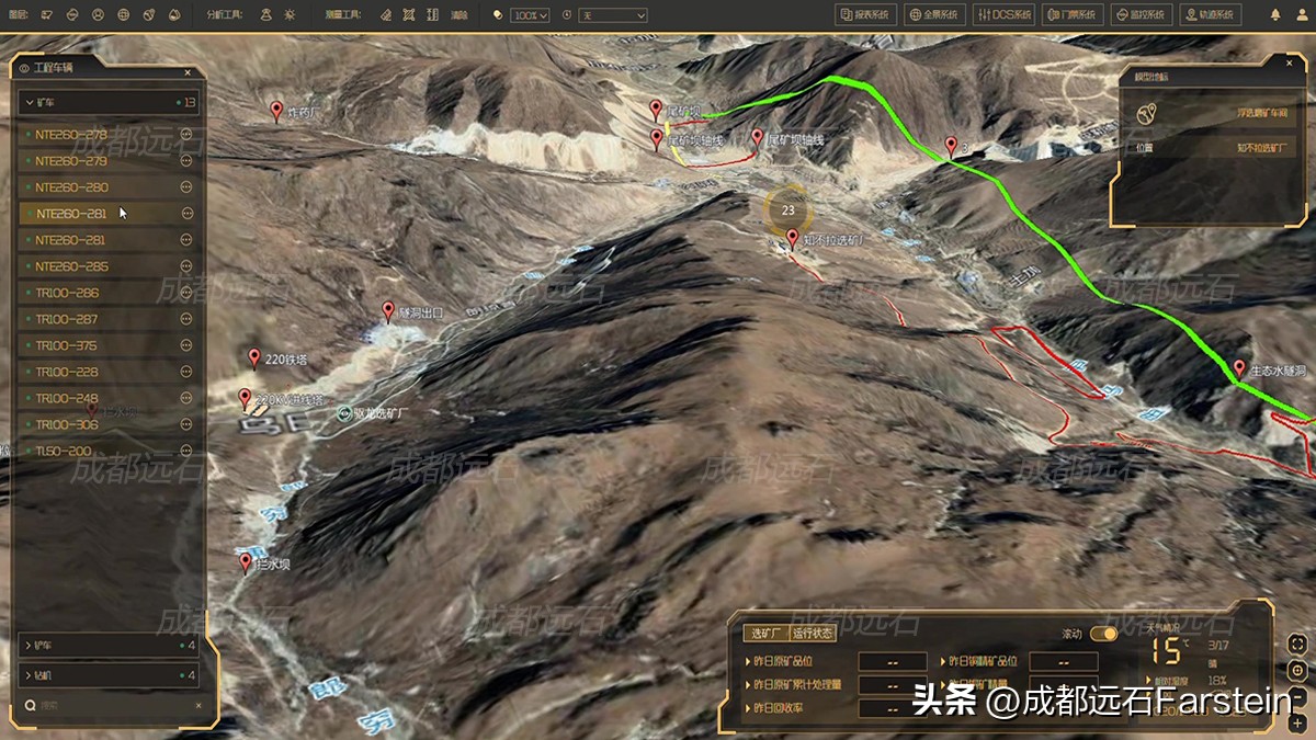 Smart mine GIS visualization operation management platform solution - iNEWS