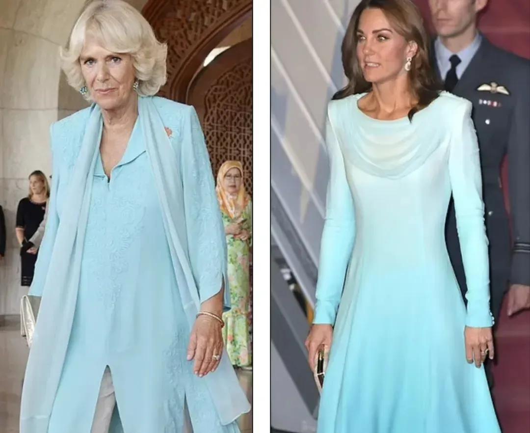 anger! Princess Kate stunned the audience in a green suit, and Camilla ...
