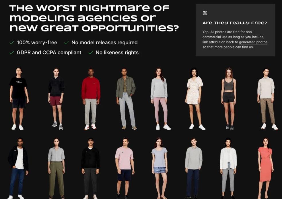 Generated Humans uses AI to generate hyper-realistic full-body photos ...