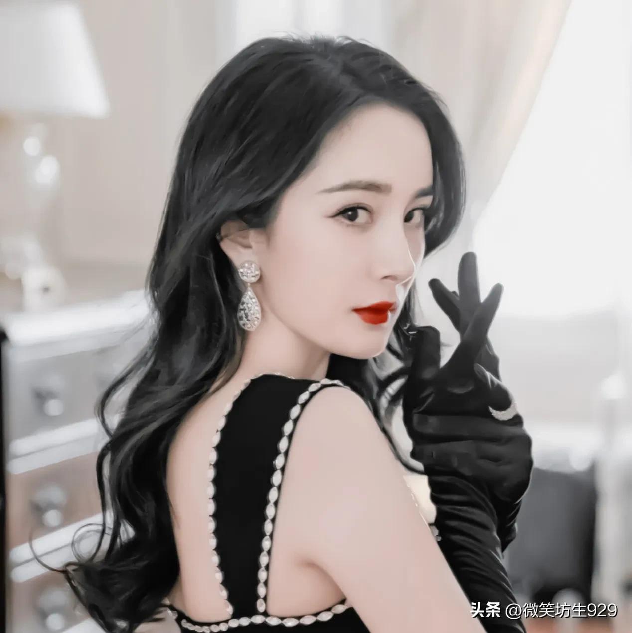 Domineering lady Yang Mi's beautiful pictures, sure enough, the most beautiful women who engage ...