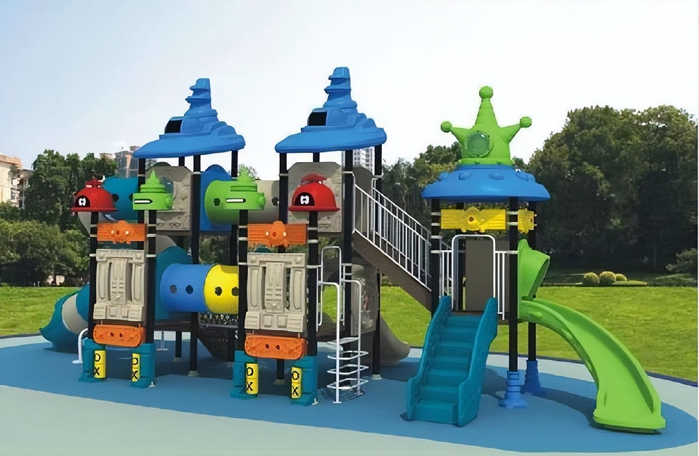 Knowledge explanation of children's outdoor combination slide - iNEWS