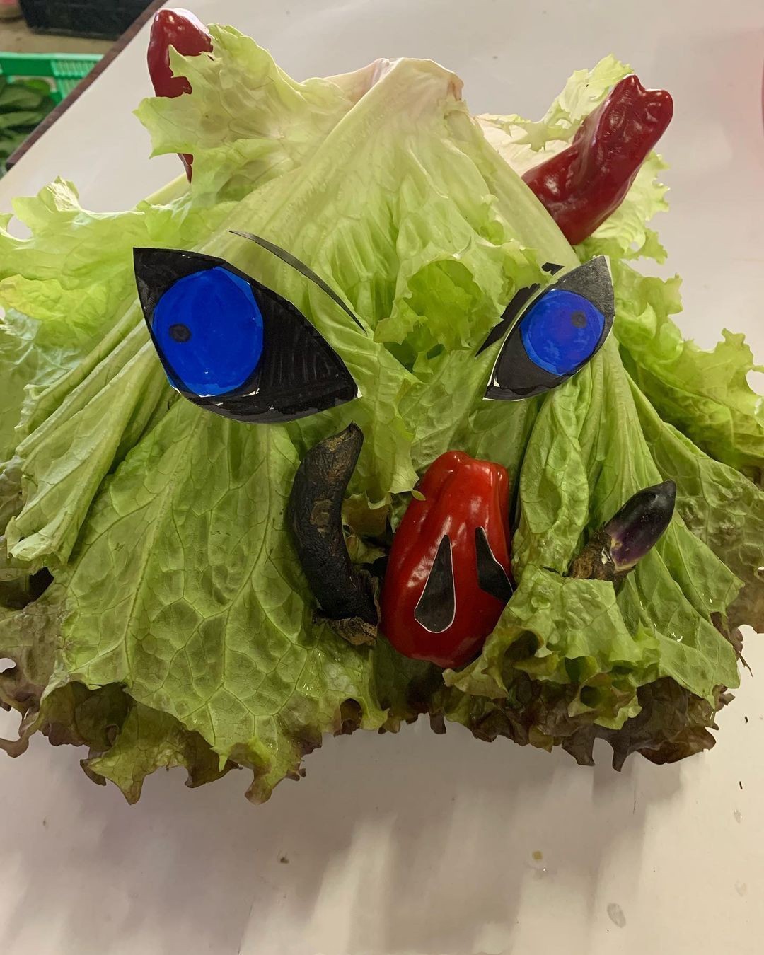 In the vegetable version of "Blade of Demon Slayer", Nezuko changed to ...