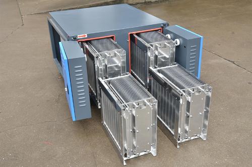 Schematic diagram of oil fume purifier - iNEWS