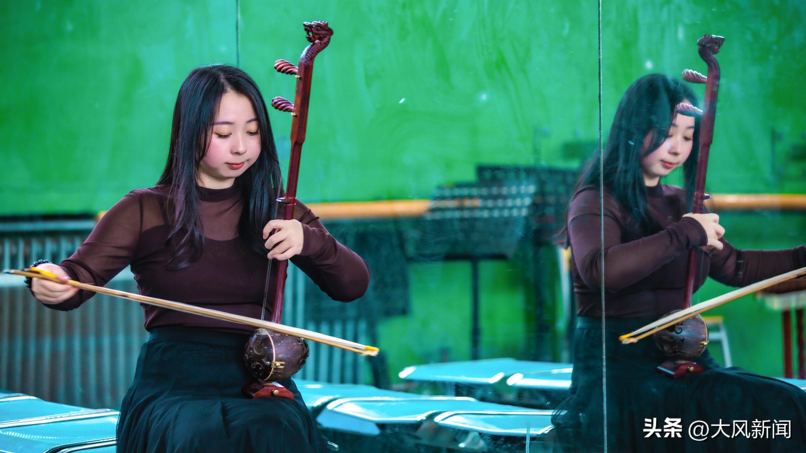 The "post-95" girl who grew up listening to Qin Opera is now playing ...
