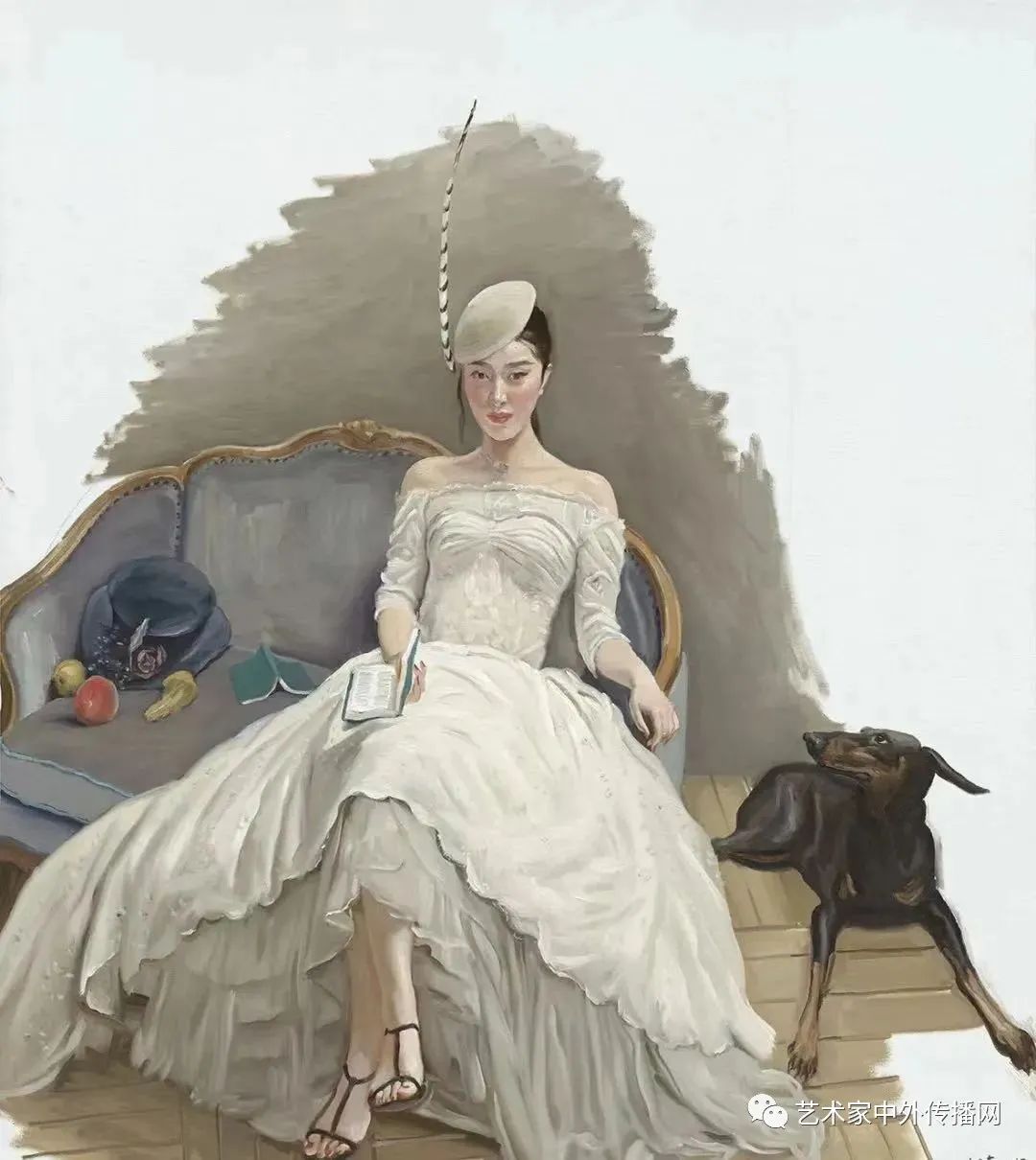 Chen Danqing's new paintings have an elegant and simple, wise and ...