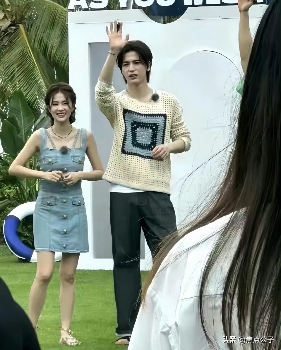 Some deliberate? Bailu Zhang Linghe recorded the drama series and handed over water and group ...