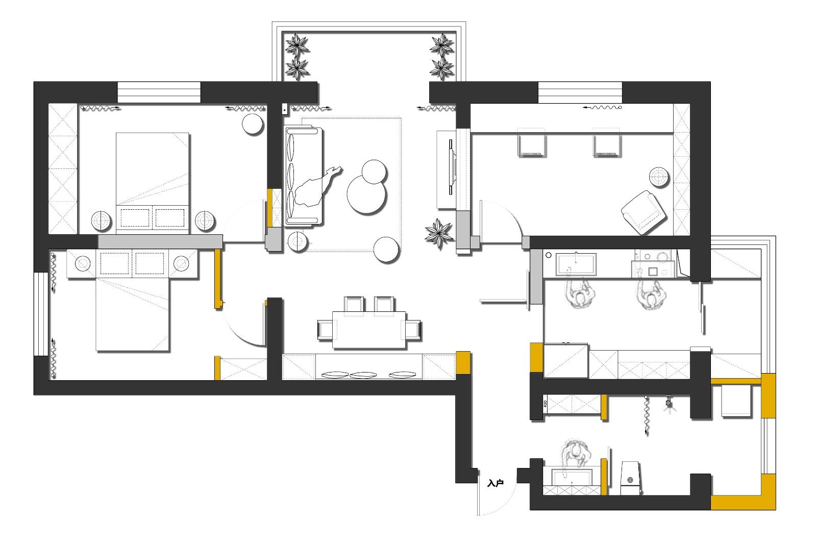 The 84-square-meter new home of the little girl in Hangzhou insists on ...