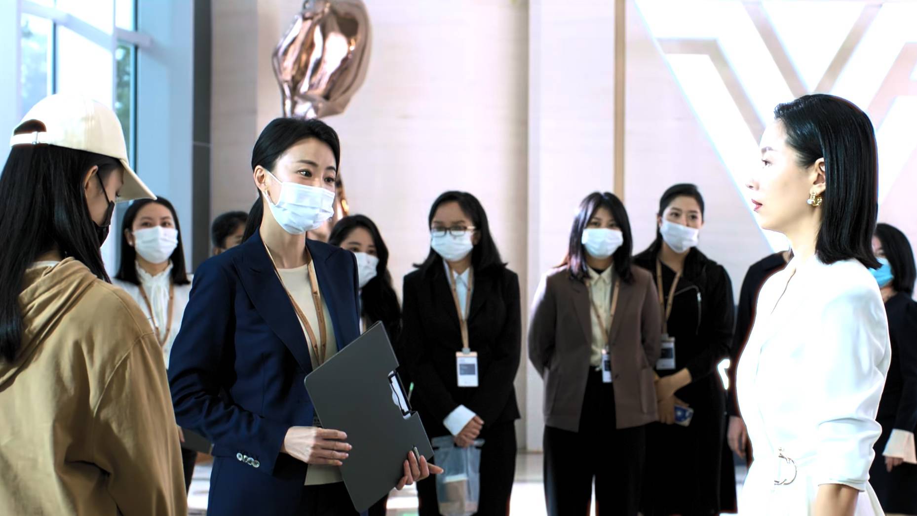 "Imperfect Victim" Lin Jing plays HR and calls for "bravely saying no ...