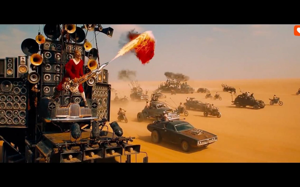 Unforgettable wasteland, Mad Max, the ultimate in graphic expression ...