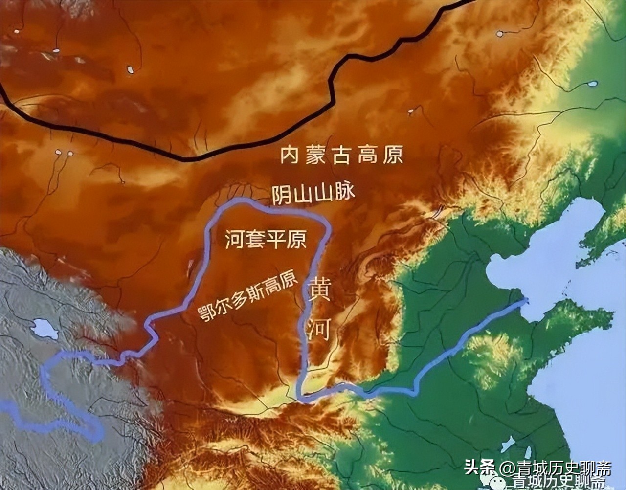 Where are the "Yin Mountains" that appear frequently in the historical ...