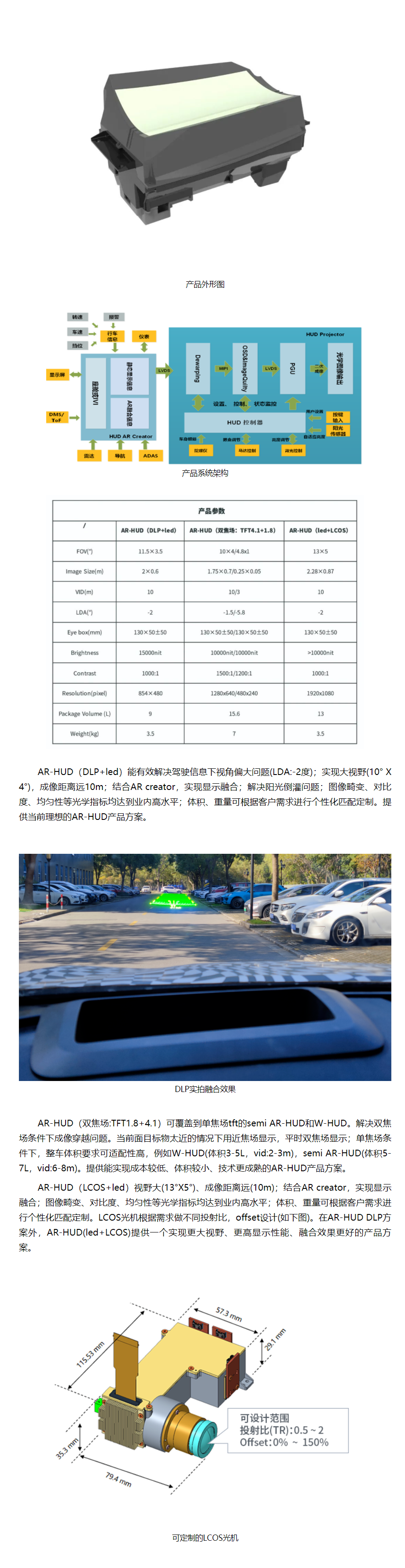 OFILM self-developed vehicle AR-HUD system: projection distance up to ...