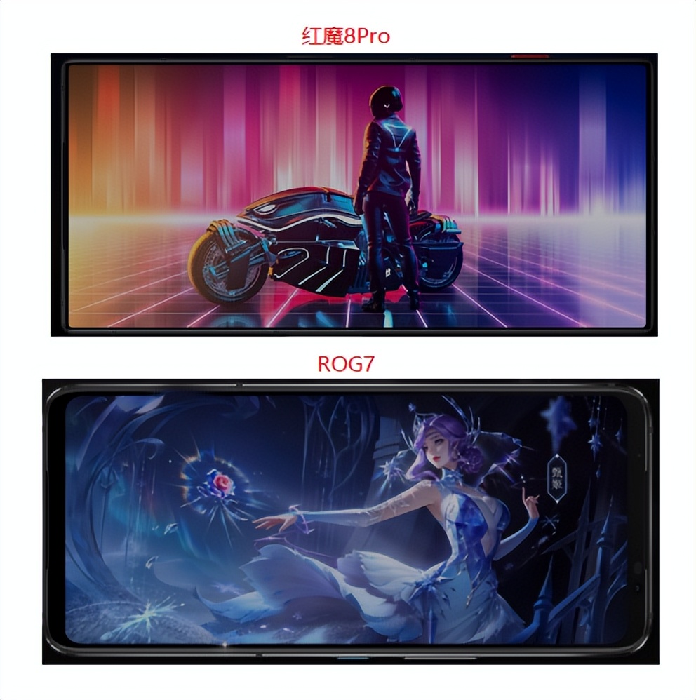 How rolly is the e-sports phone? Just take a look at the two extreme ...