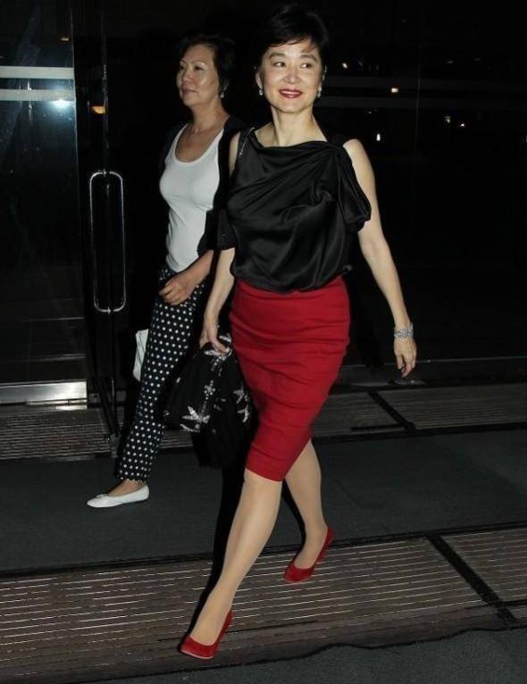 70-year-old Liu Xiaoqing is in the same frame as 68-year-old Brigitte ...