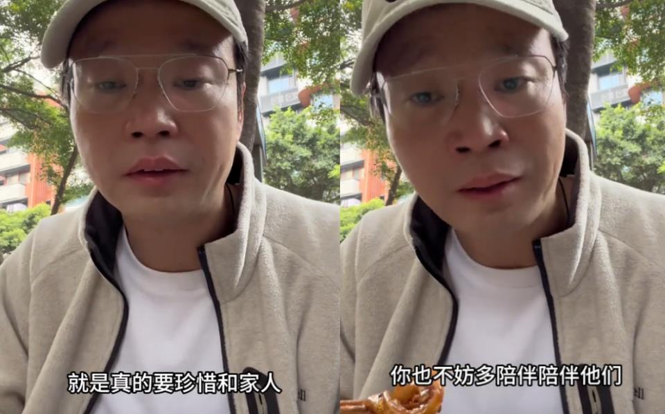 Wang Xun went back to his hometown to celebrate his mother's birthday ...