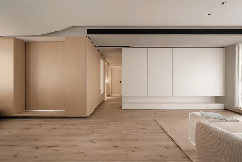 Decoration case sharing: 150㎡ modern log - iMedia