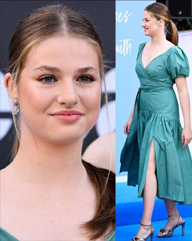 Let yourself go! 18-year-old Princess Leonor is white and fat, and her ...