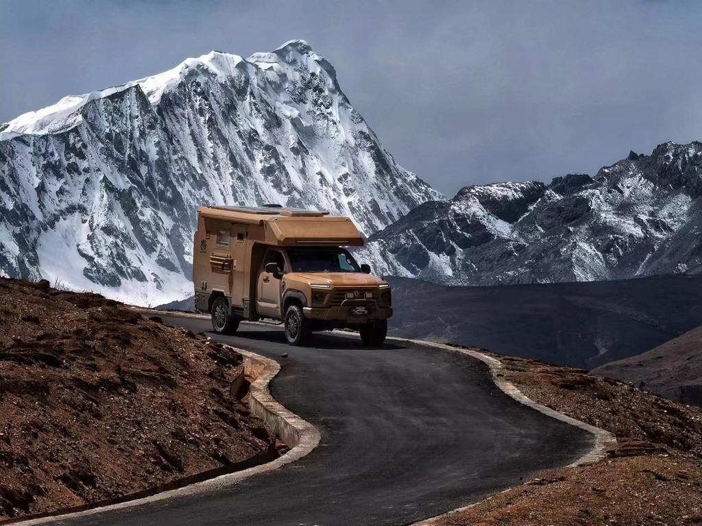 The secret weapon of RV camping! Dongfeng Mengshi Arctic Man four-wheel ...