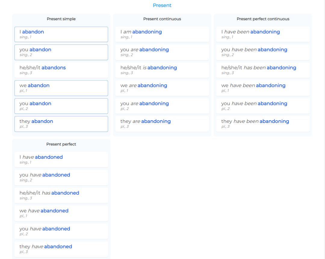 TREX: An online dictionary with massive example sentences and rich ...