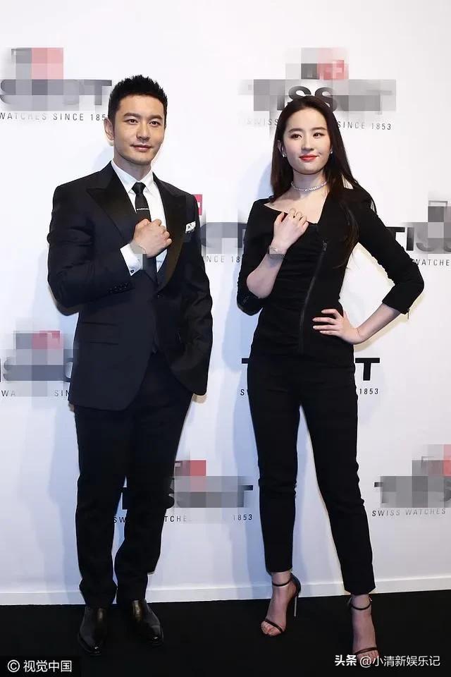 Huang Xiaoming's height is always a mystery, take a look at the heights ...