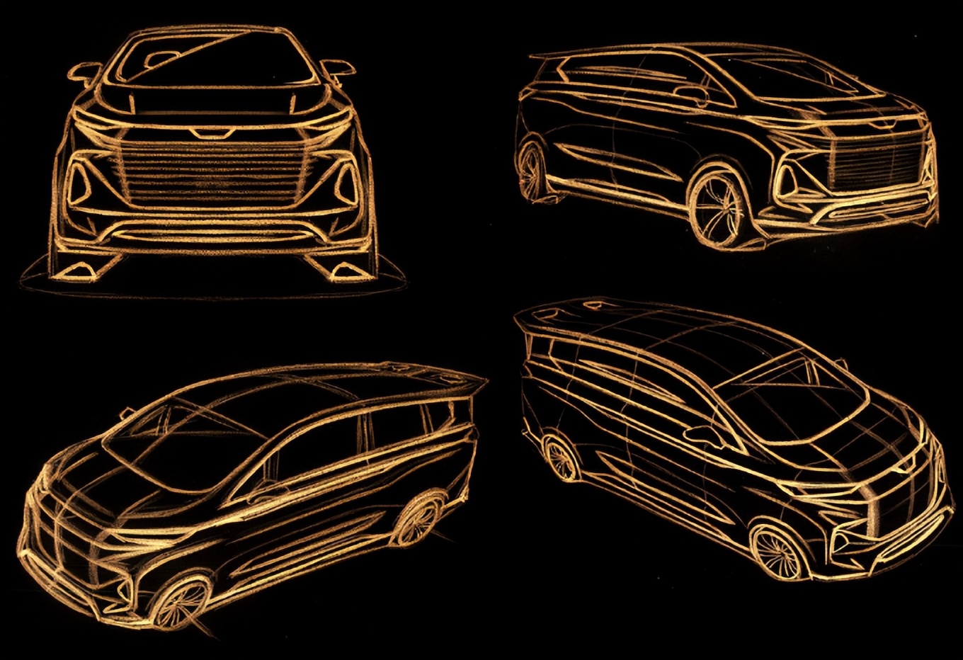 Pentium's new MPV exposed, with 2.0T+8AT, the size is super Alpha, is there any drama? - iNEWS