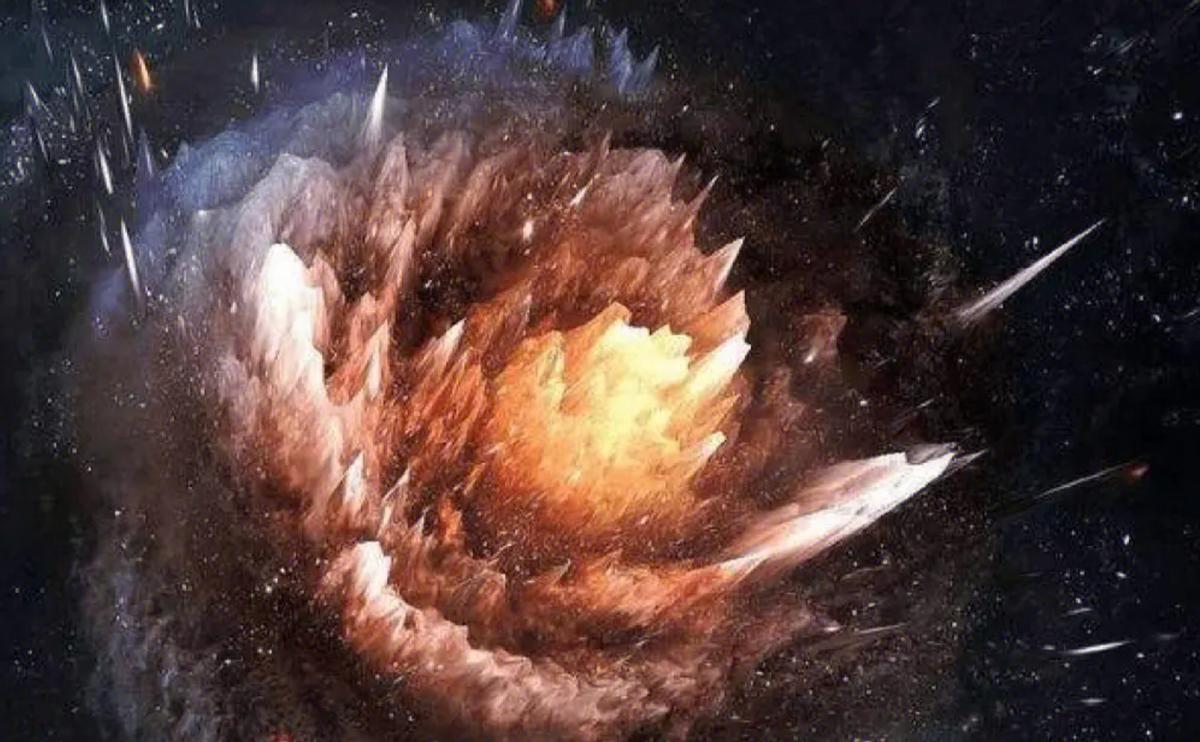 The universe was born due to a singularity explosion. What was the ...