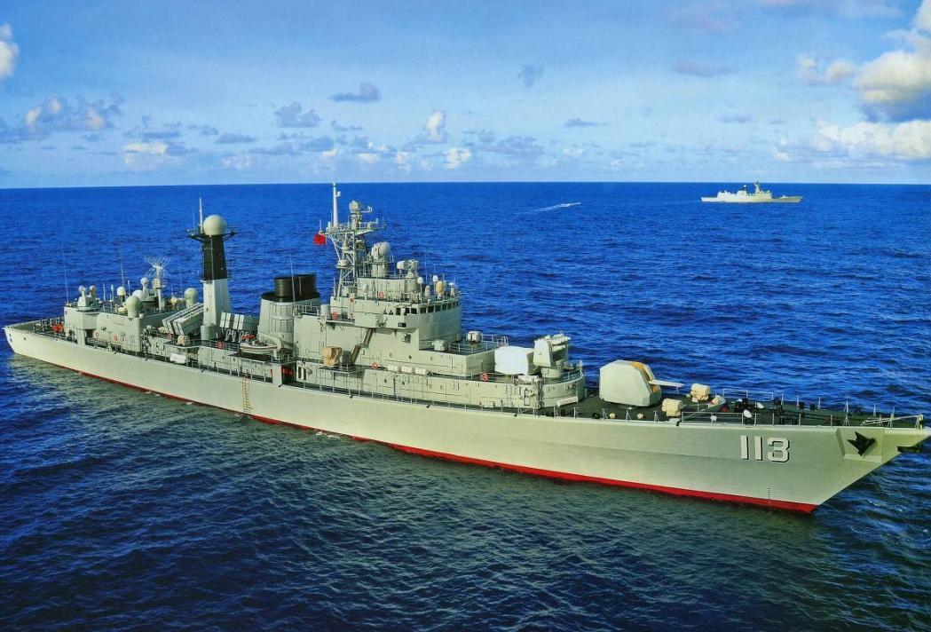 With 60 guided missile destroyers, the goal of the Chinese navy will be ...