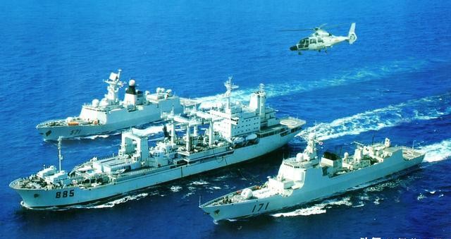 There are only two Type 901 supply ships, less than 20% of the United ...