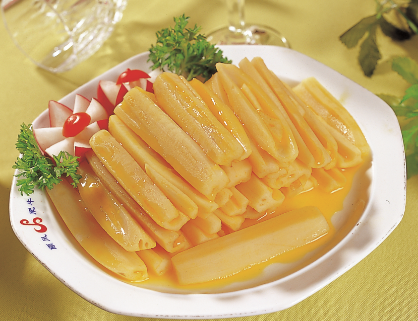Hunan cuisine, hot and sour lotus root sticks, five-star hotel, private ...