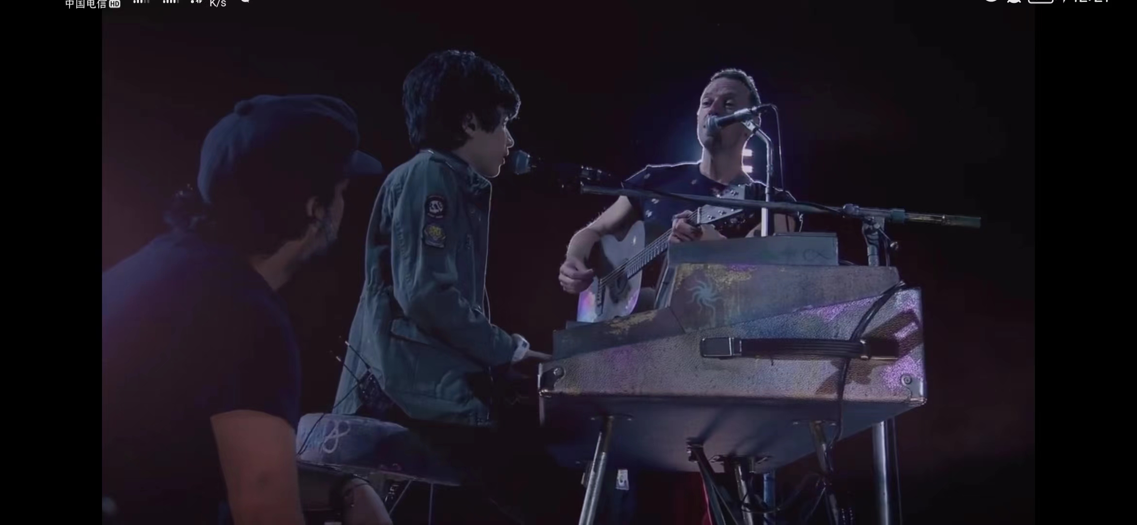 The magic of music!After six years, the boy with autism finally ...