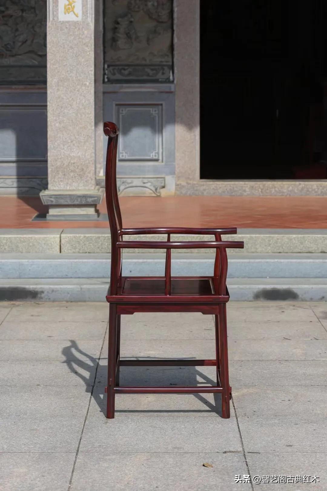Shangbo official hat chair - made of Indian lobular rosewood - iNEWS