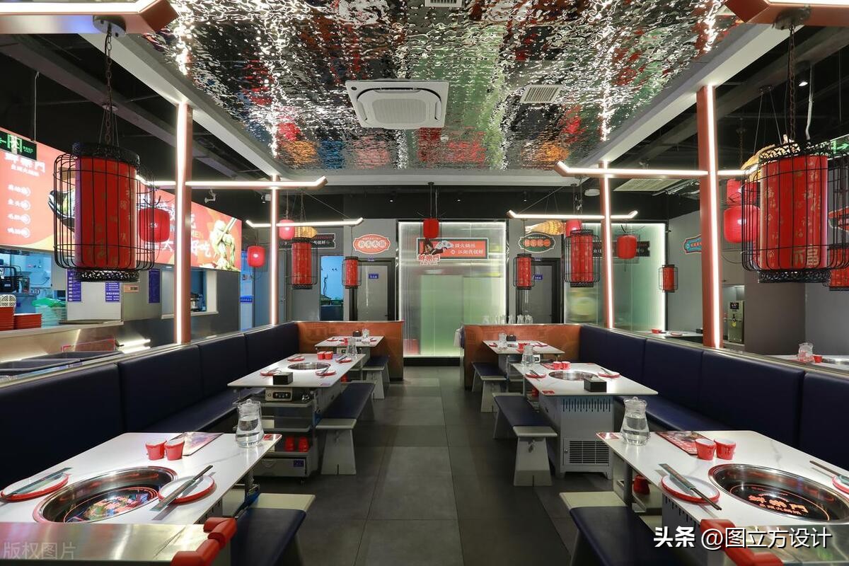 The simplest hot pot restaurant decoration - iNEWS