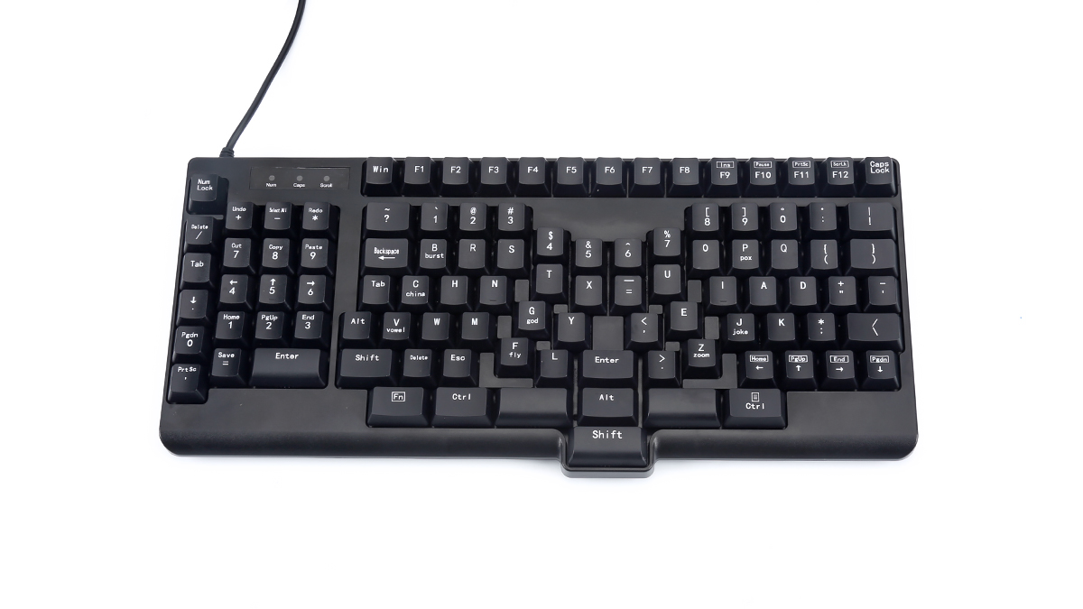 Continuous Keyboard: Ergonomic Keyboard with New Design Theory - iNEWS