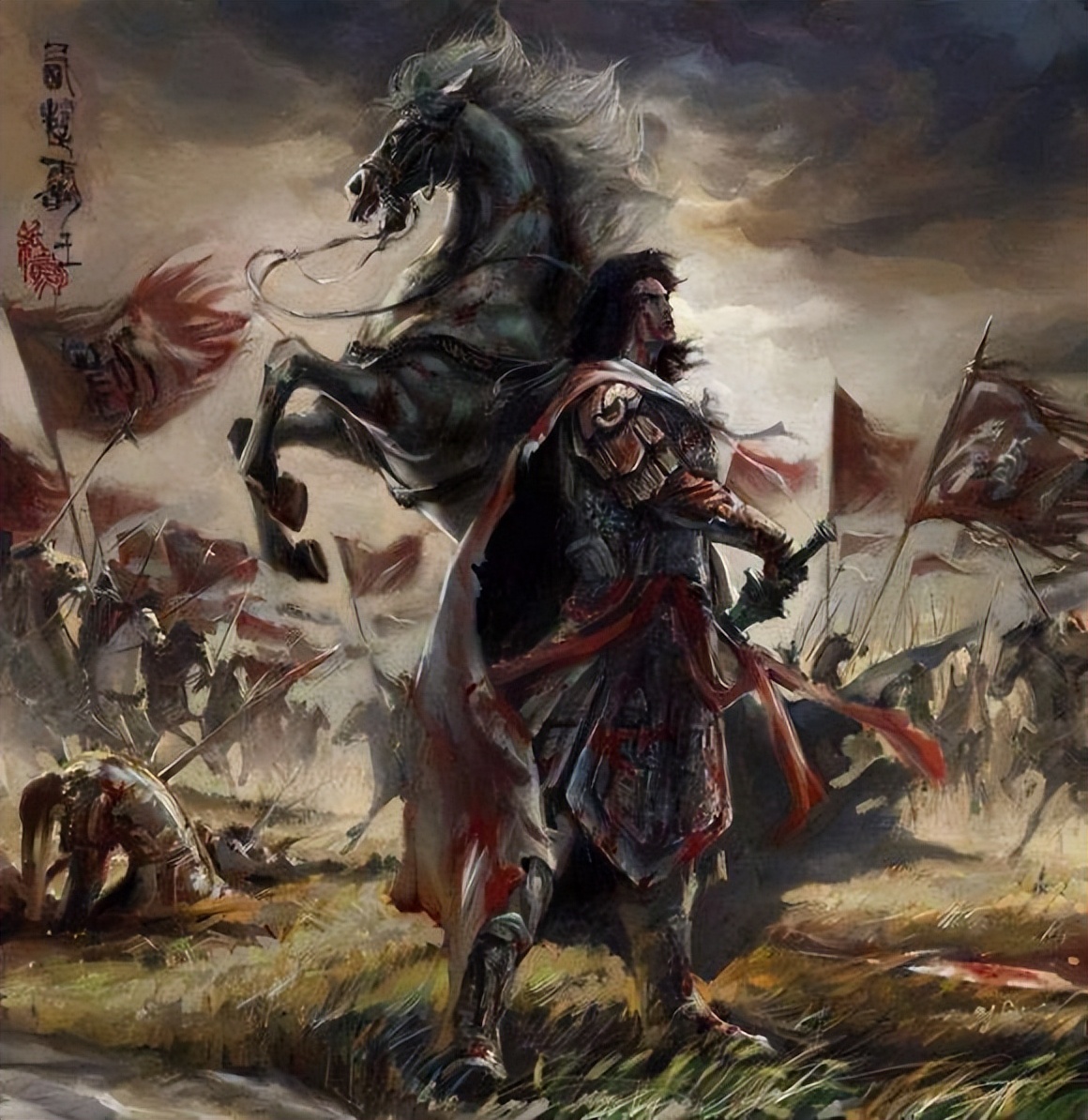 Xiang Yu, who was brilliant all his life, ended up like this, the ...