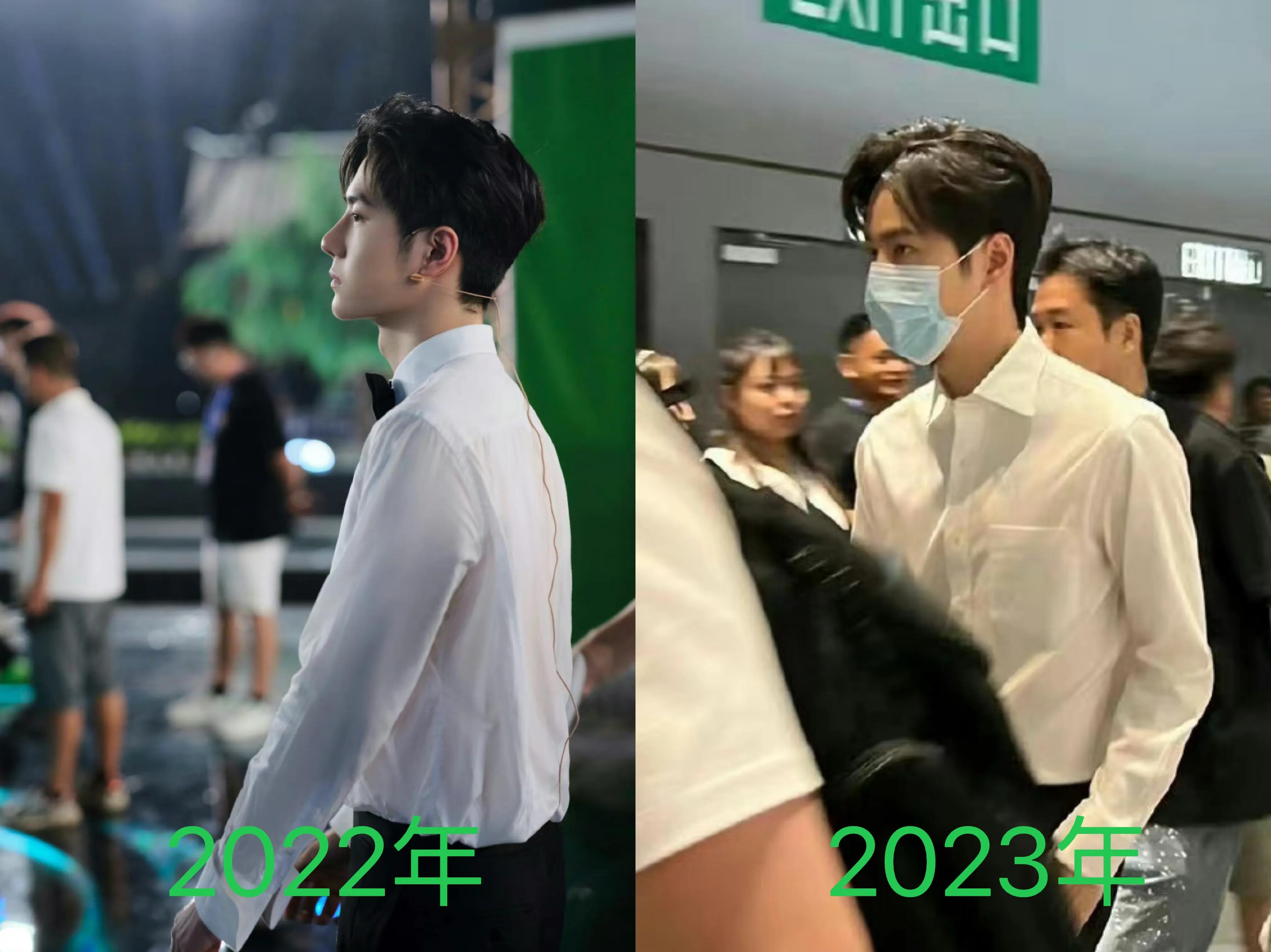 Seeing Yibo rushing off work from the party in the Bay Area, dreaming ...