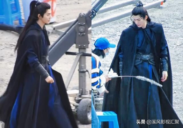 "Long Moon Ember" Deng took pictures for the black rice, like a ...