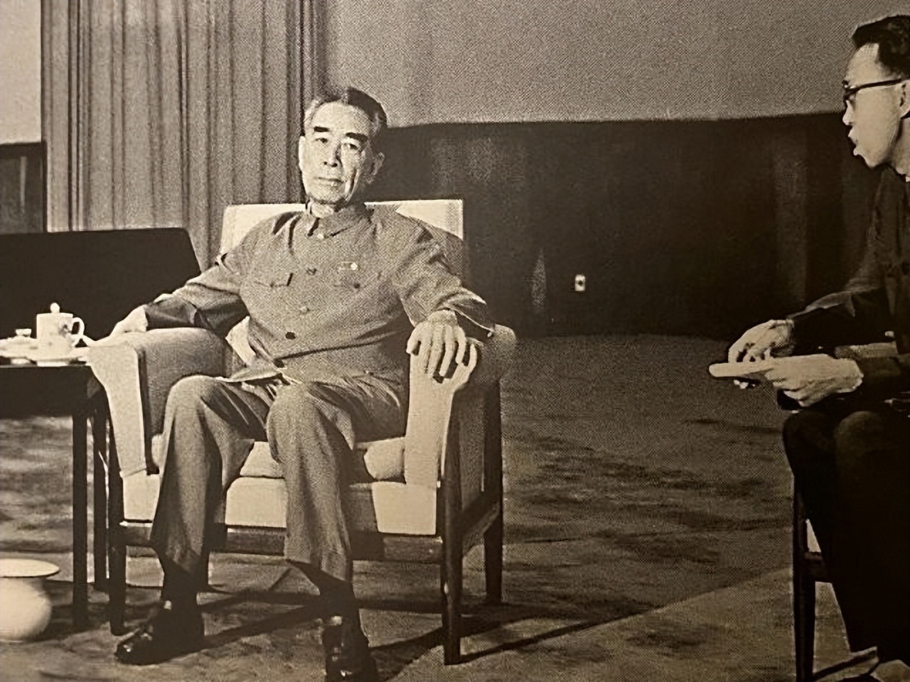 At the Sino-Japanese reception in 1972, Zhou Bin made a mistake in ...
